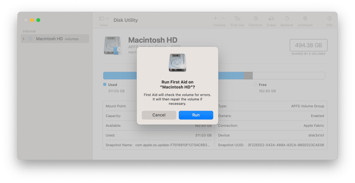 What to do with accidentally deleted startup disk on Mac